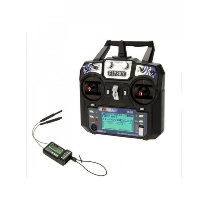 FLYSKY FS-i6X 10CH 2.4GHz RC Transmitter Controller with iA6B